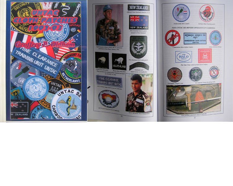 BK1003. UNTAC CLOTH PATCHES 1992-93 | Military Memorabilia Ltd.