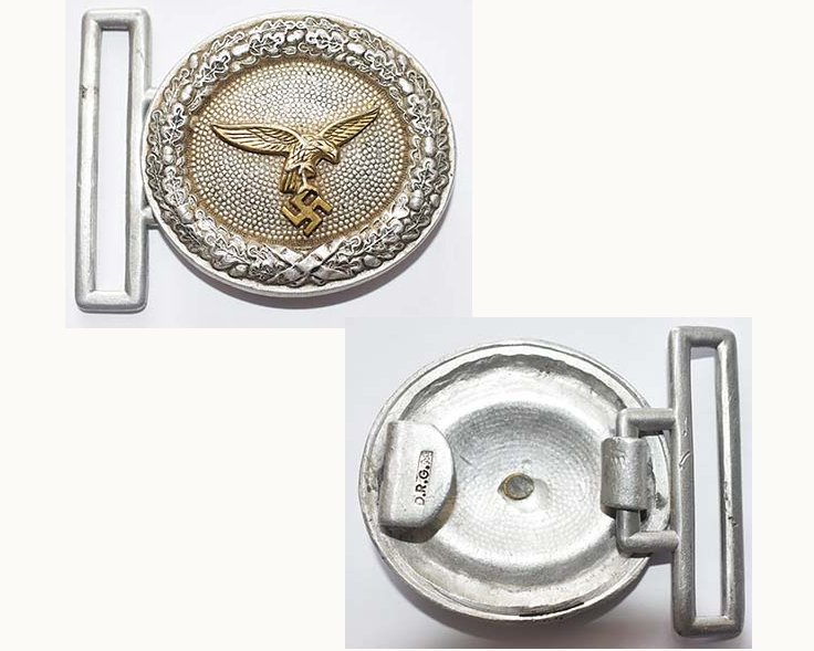 LW1358. LUFTWAFFE OFFICERS PARADE BELT BUCKLE | Military Memorabilia Ltd.